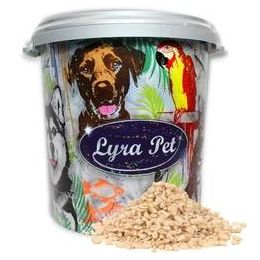 10 kg LYRA PET® Erdnusskerne weiß gehackt in 30 L Tonne