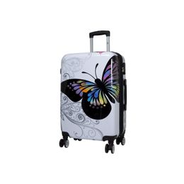 Trendyshop365 Hartschalen-Trolley Butterfly