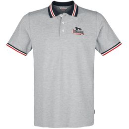 Lonsdale London OCCUMSTER Poloshirt grau in L