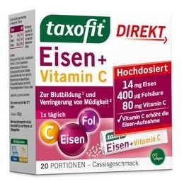 Klosterfrau taxofit DIREKT Eisen + Vitamin C