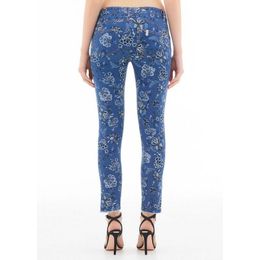 Liu Jo Skinny-fit-Jeans, blau