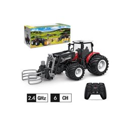 Esun RC-Traktor RC-Traktor Ferngesteuerter Frontschaufel Traktor Spielzeug ab 3 Jahre (Set