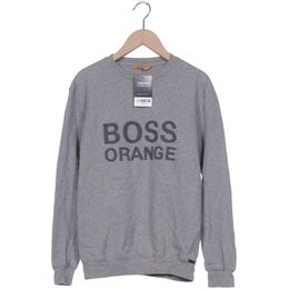BOSS Orange Damen Sweatshirt, grau, Gr. 38
