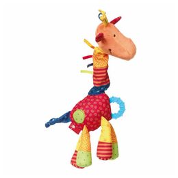 Sigikid Kuscheltier-Rassel PlayQ Anhänger Giraffe ab 0 Monaten 40103