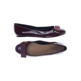 Asos Damen Ballerinas, bordeaux, Gr. 3