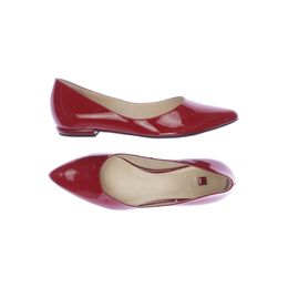 Högl högl Damen Ballerinas, rot, Gr. 4.5