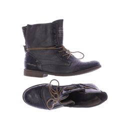 Mustang Damen Stiefelette, grau, Gr. 41