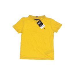 Tommy Hilfiger Herren T-Shirt, gelb, Gr. 128