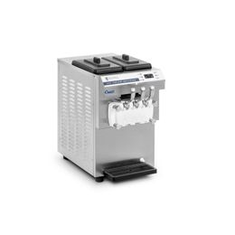 ROYAL CATERING Eismaschine Softeismaschine 16 l/h 1350 W LED Edelstahl Frozen Joghurt Maschine