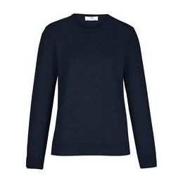 Pullover aus 100% Schurwolle-Pure Tasmanian Wool Peter Hahn blau, 46