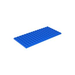 Lego® Spielbausteine Plate 8x16 blau