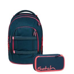 Satch Schulranzen Schulrucksack-Set PACK Pink Phantom 2-teilig (2-teilig)