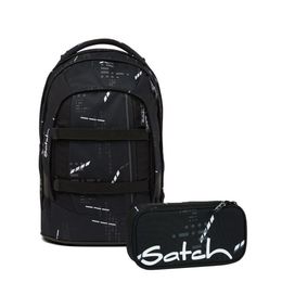 Satch Schulranzen Schulrucksack-Set PACK Ninja Matrix 2-teilig (2-teilig)