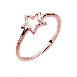 Elli Ring 'Sterne' Damen Gr&ouml;&szlig;e 52 rosegold