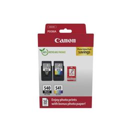 Canon PG-540/CL-541 Tintenpatrone + Fotopapier Vorteilspaket Nachfülltinte (x)