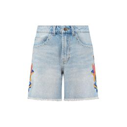 Shiwi Shorts 'Chris' Damen Größe 29 hellblau / grün / orange / hellpink