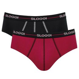 Sloggi Panty male Red, Black size XXL