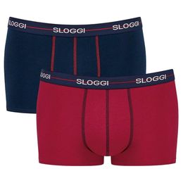 Sloggi Boxer shorts 'Blue Start' male Blue, Red size XL