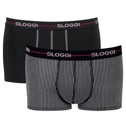 Sloggi Boxer shorts male Red, Black, White size S