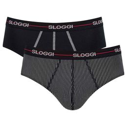 Sloggi Panty male Black, White size M