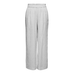 Only Hose 'Tokyo' Damen Größe 40 dunkelgrau / weiß