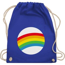 Shirtracer Turnbeutel Glücksbär Regenbogen Rainbow LGBTQ Gay Pride Vielfalt Toleranz