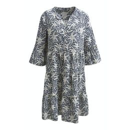 Milano Italy Strickkleid DRESS W VOLANTS AND 3/4 SLEEVE