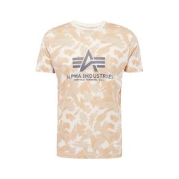 Alpha Industries T-Shirt Herren Größe XS beige / elfenbein / greige / dunkelgrau