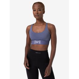 super.natural Sporttop für Damen aus Merino W SUPER TOP mit gekreuzten Trägern am Rücken