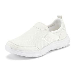 AUTHENTIC LE JOGGER Slip On Herren Gr&ouml;&szlig;e 41 wei&szlig;