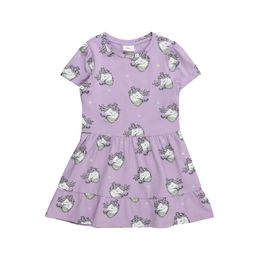 s.Oliver Kleid Mädchen Größe 128 hellblau / pastellgrün / lavendel / offwhite