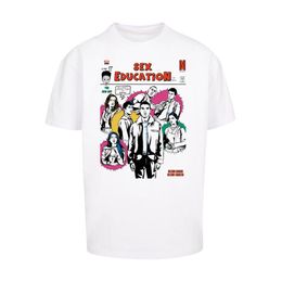 F4NT4STIC Shirt 'Sex Education Magazine Netflix TV Series' male White size XS