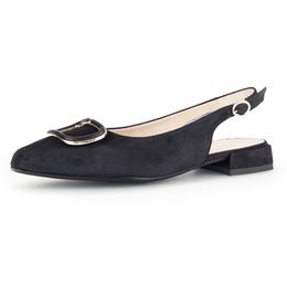 Gabor Ballerina Damen Größe 43 gold / schwarz
