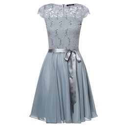 Swing Kleid Damen Größe 30 rauchblau