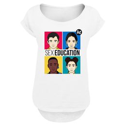 F4NT4STIC Shirt 'Sex Education Netflix TV Series' female White size S