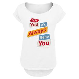F4NT4STIC T-Shirt 'Sex Education It Always Been You Netflix TV Series' Damen Gr&ouml;&szlig;e XS hellblau / orange / rot / wei&szlig;