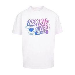 F4NT4STIC T-Shirt 'Sex Education Sex Kid Netflix TV Series' Herren Gr&ouml;&szlig;e M blau / lila / pink / wei&szlig;