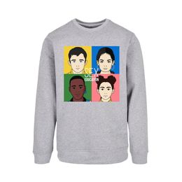 F4NT4STIC Sweatshirt 'Sex Education Netflix TV Series' Herren Gr&ouml;&szlig;e L blau / braun / gelb / grau