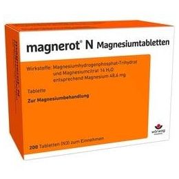 WÖRWAG PHARMA Magnerot N Magnesiumtabletten 200 St