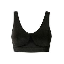 Schiesser Bra 'Casual Seamless' female Black size L