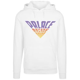 F4NT4STIC Sweatshirt 'Stranger Things Palace Arcade Netflix TV Series' male White size XL