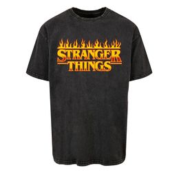 F4NT4STIC Shirt 'Stranger Things Netflix TV Series' male Black size M