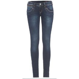 Herrlicher 5-Pocket-Jeans Piper Slim Jeans aus reused Denim