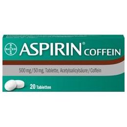 BAYER Aspirin Coffein Tabletten 20 St