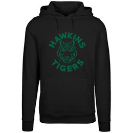 F4NT4STIC Sweatshirt 'Stranger Things Hawkins Tigers Netflix TV Series' male Black size 4XL