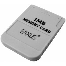EAXUS Memory Card für PlayStation 1 PS1 PSX PSOne Speicherkarte (1 MB GB