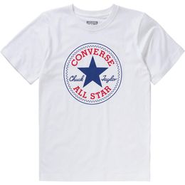 Converse T-Shirt Jungen Gr&ouml;&szlig;e 116/122 blau / rot / wei&szlig;