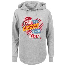 F4NT4STIC Sweatshirt 'Sex Education It's Always You Netflix TV Series' Damen Größe XL dunkelgelb / grau / blutrot / weiß