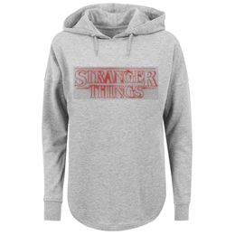 F4NT4STIC Sweatshirt 'Stranger Things Netflix TV Series' female Grey size S