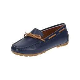 Geox Mokassin Damen Gr&ouml;&szlig;e 41 dunkelblau / braun